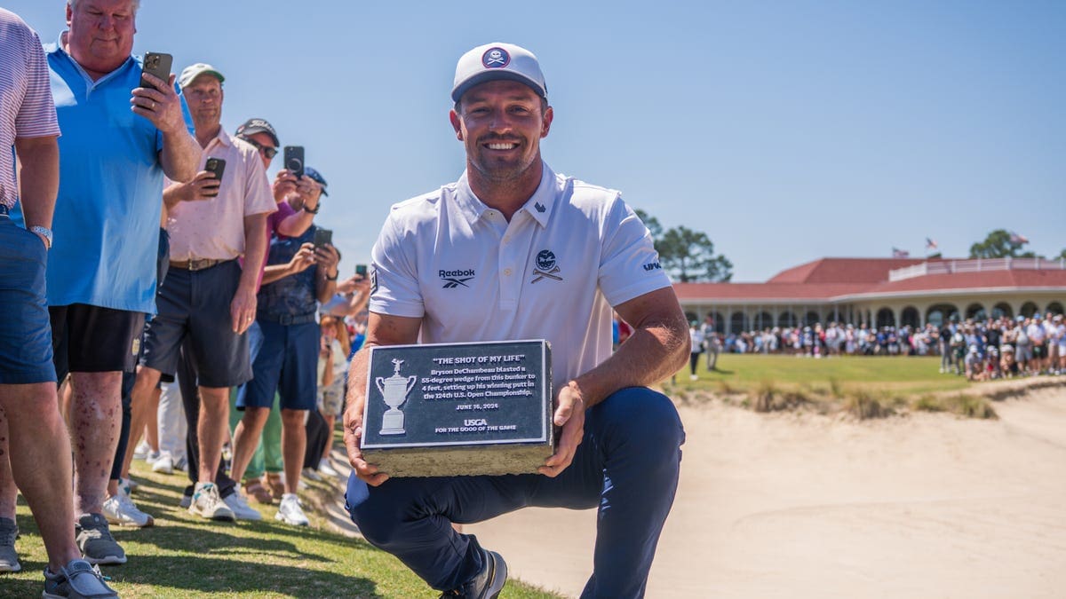 Bryson DeChambeau returns to Pinehurst No. 2 for U.S. Open bunker shot ...