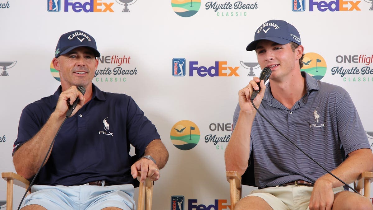 This father-son duo will play together on PGA Tour for first time at ...